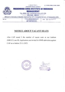 Notice About Vacant Seats_20221119_0001 - MSIBM